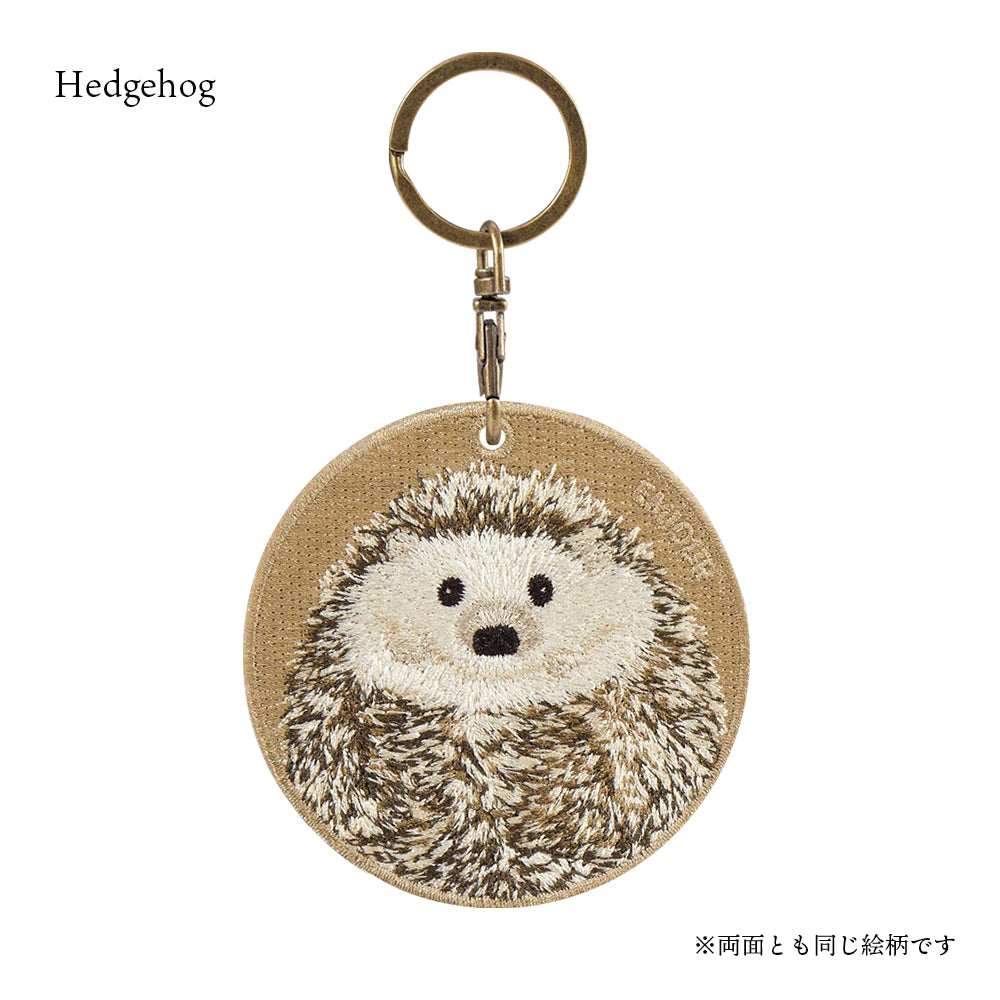 EMJOUR エンジュール 刺繍 キーホルダー チャーム 台湾 ナマケモノ うさぎ ハリネズミ シマウマ ゼブラ ラビット sloth ra – Emjour Japan