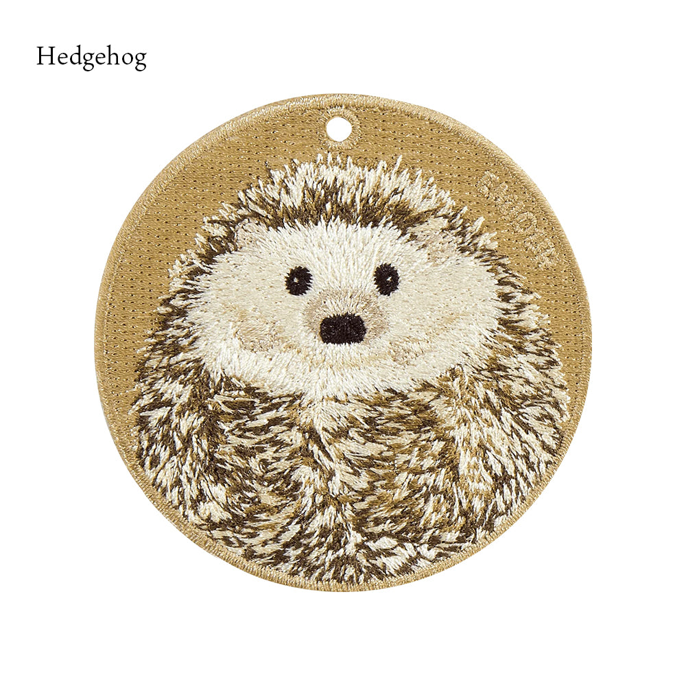 EMJOUR エンジュール 刺繍 キーホルダー チャーム 台湾 ナマケモノ うさぎ ハリネズミ シマウマ ゼブラ ラビット sloth ra – Emjour Japan